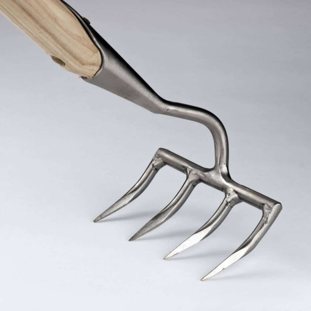 Sneeboer Garden Rake 4 Tines - Victoria BC Canada - Gardener's Kit